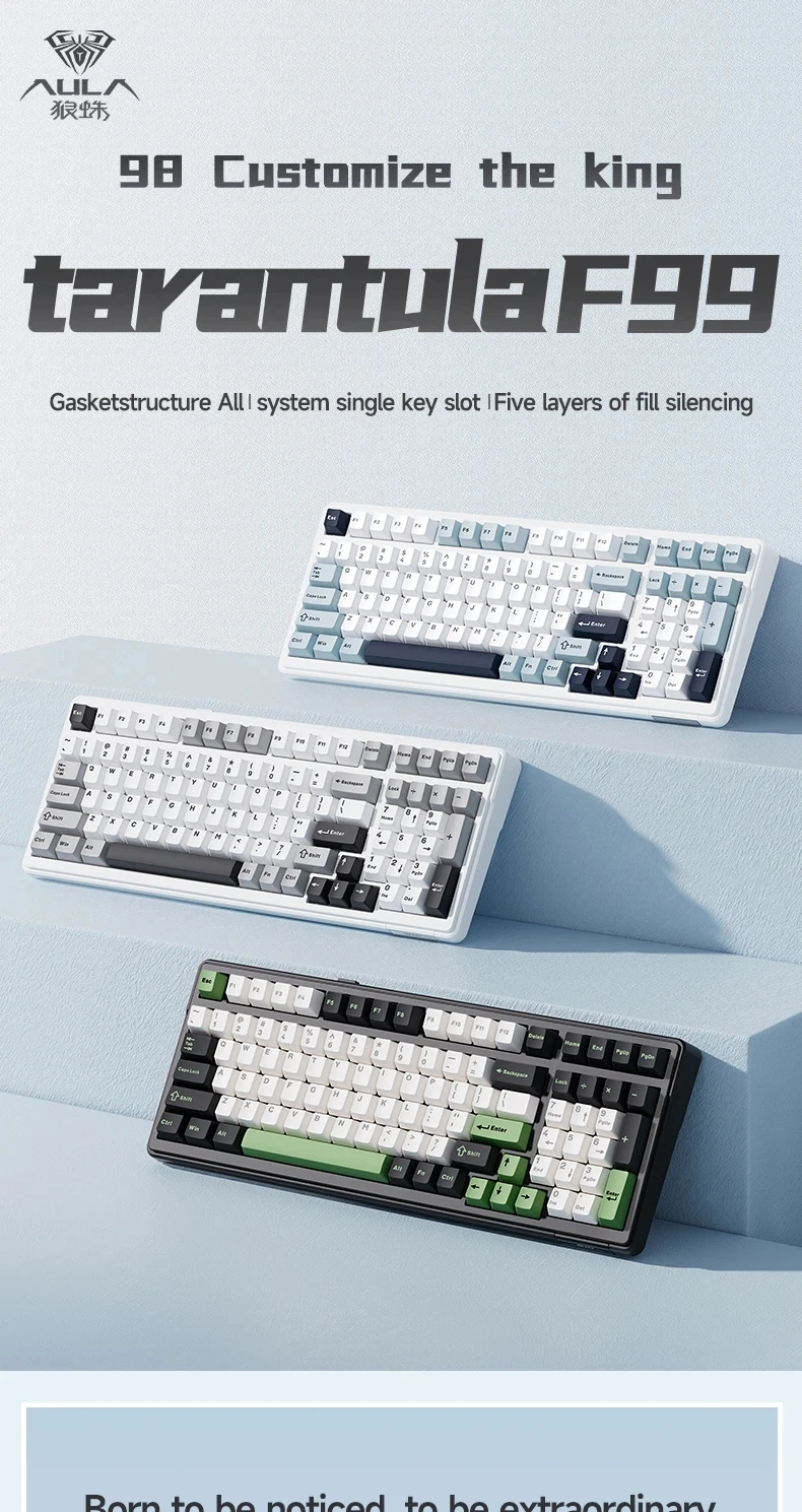 🎮 AULA F99 Mechanical Gaming Keyboard Review: The Ultimate Gaming ...